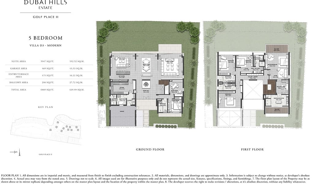 Golf Place 2- Dubai Hills Estate - Arabian Sunrise PropertiesArabian ...